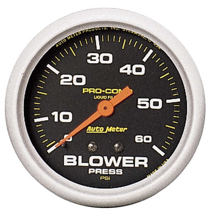 Tryckmätare 66.7mm 60psi Liquid Filled Mech W/Peak Mem Pro-Comp | DDESIGN